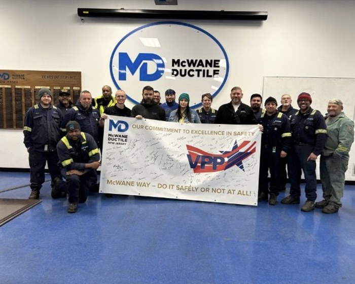 McWane Ductile New Jersey passes OSHA VPP Audit - McWane, For Generations McWane Ductile New Jersey passes OSHA VPP Audit - McWane, For Generations